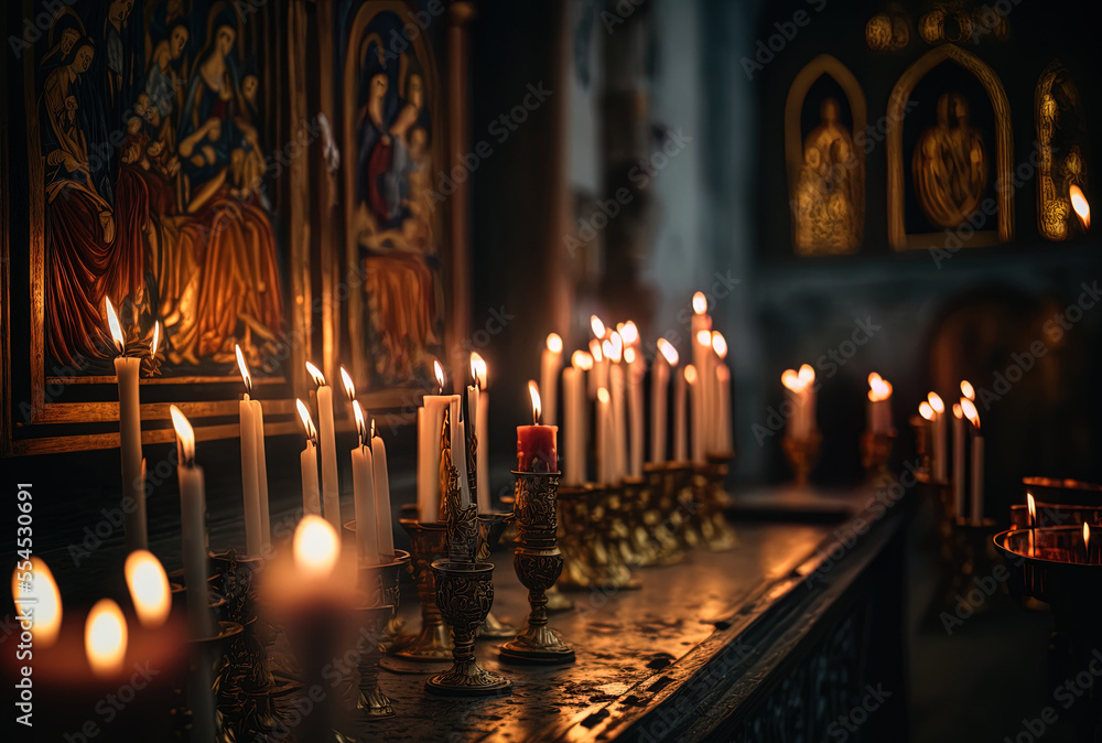 Prayer Candle Backgrounds