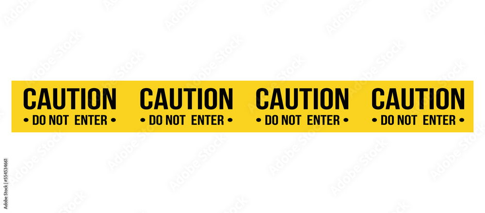Police line do not cross. Barrier tape. Crime scene border. Safety type ...