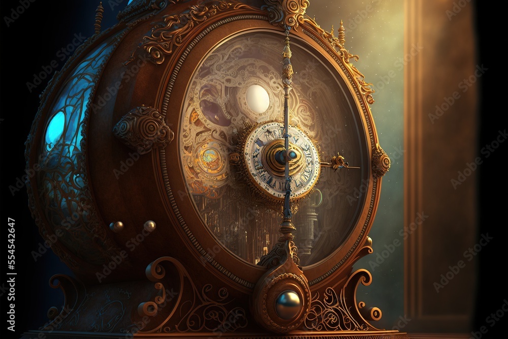 Antique antique watch mechanisms. Engineering mechanical background ...