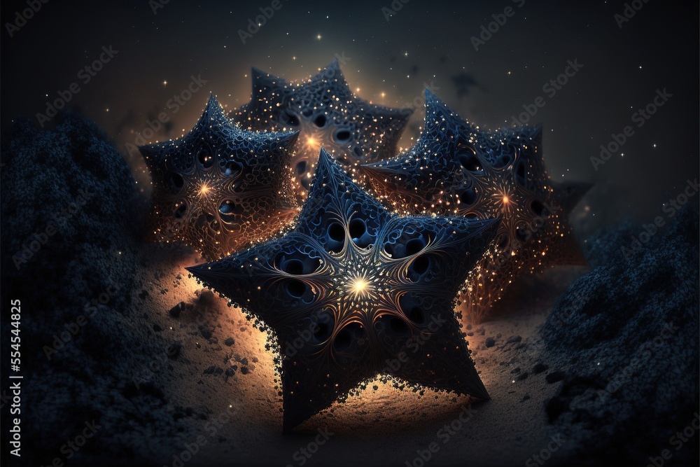 Abstract black space star, star birth in space, shooting star, abstract ...