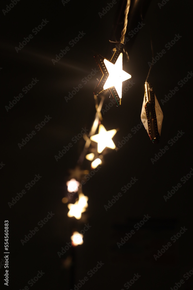 Linea de estrellas Stock Photo | Adobe Stock