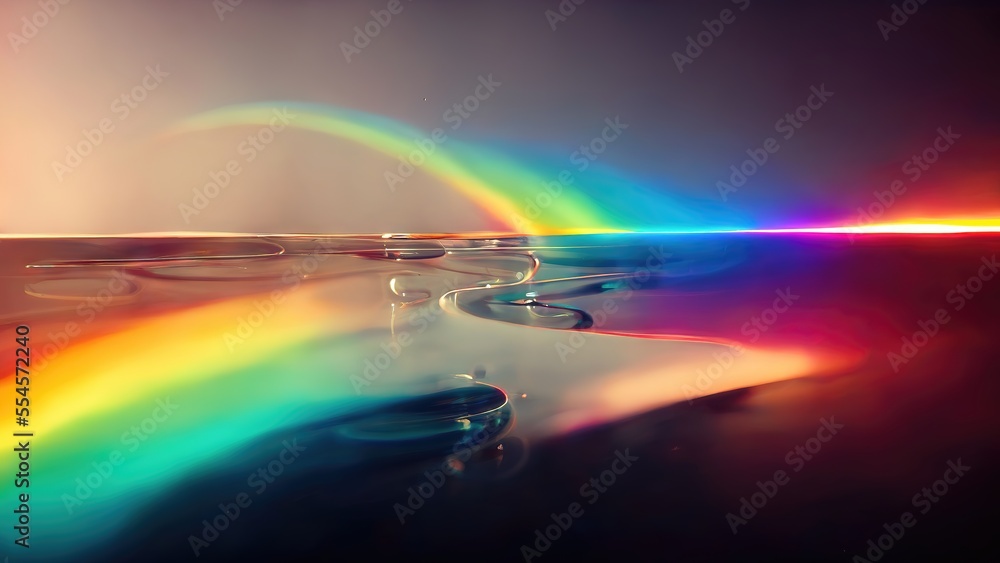 Elegant and rhetorical background design with iridescent colors and ...