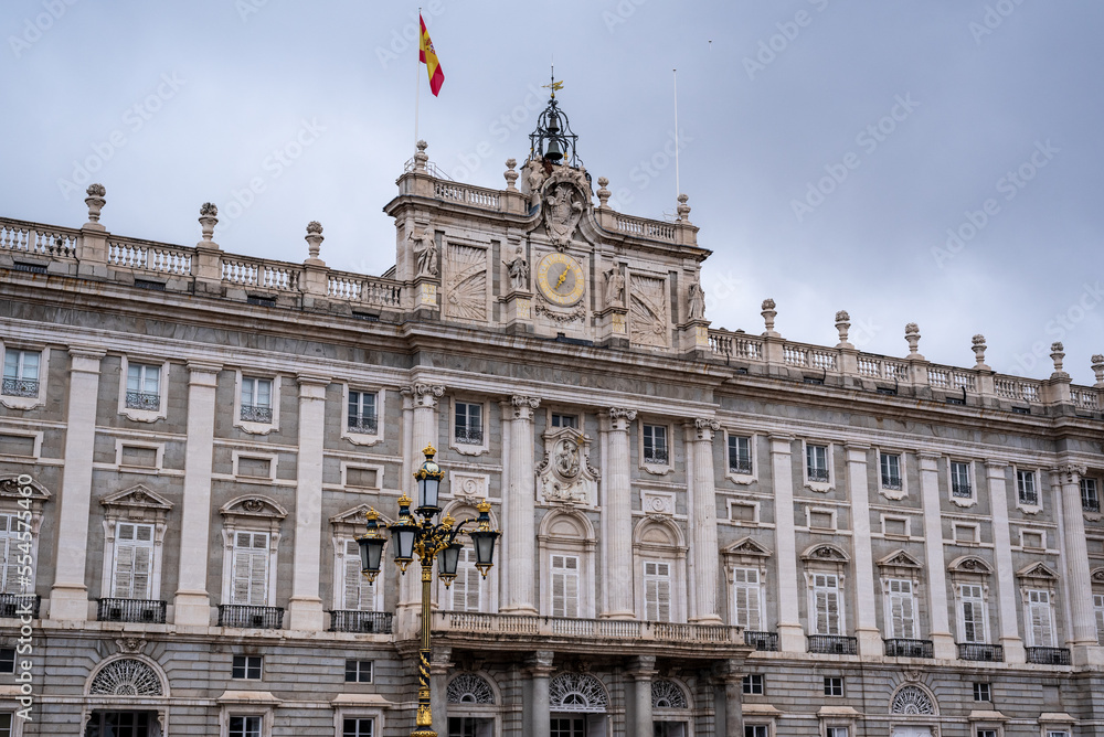 Palacio Real Royal Palace of Madrid official residence of Spain royal ...