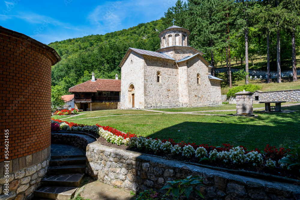 Orthodox Christian Monastery. Serbian Monastery of the Holy Trinity ...