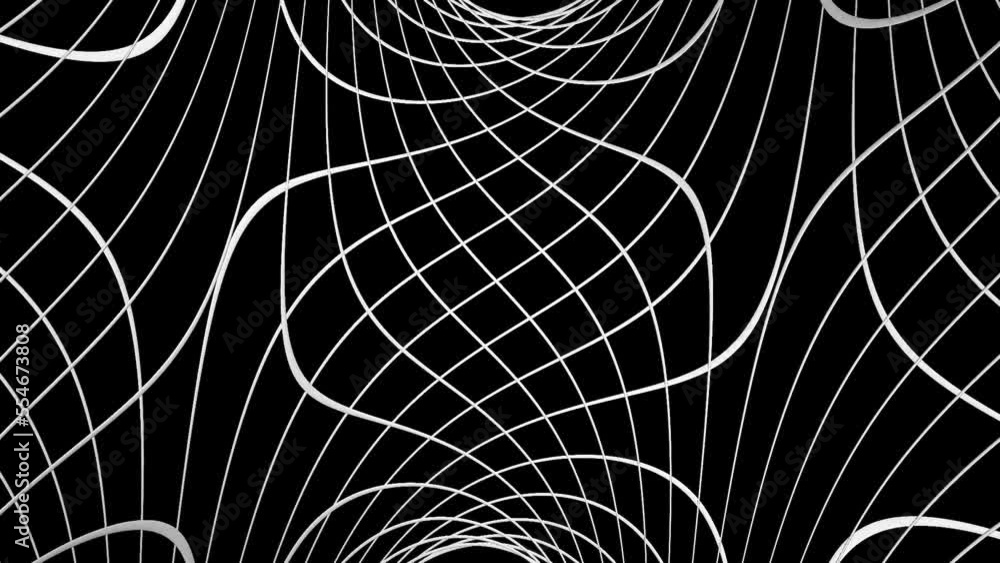 Animated grid in perfect seamless loop (Full HD 1920x1080 30fps). vídeo ...