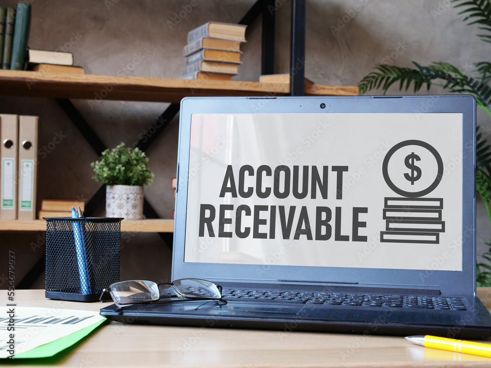 Account Receivable is shown using the text Stock Photo | Adobe Stock