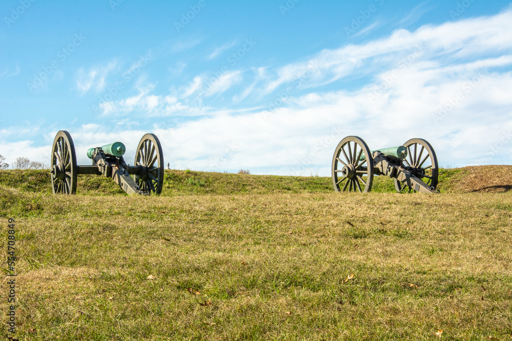 Vicksburg National Military Park at the site of the American Civil War ...