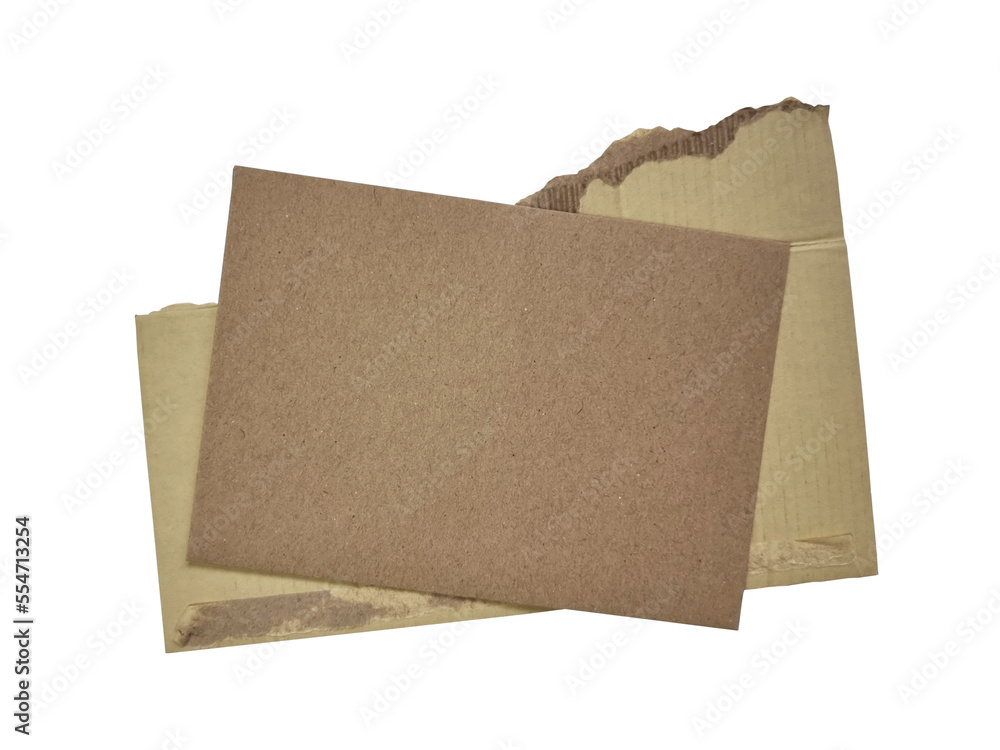 ripped brown paper texture. torn cardboard paper edges background with ...
