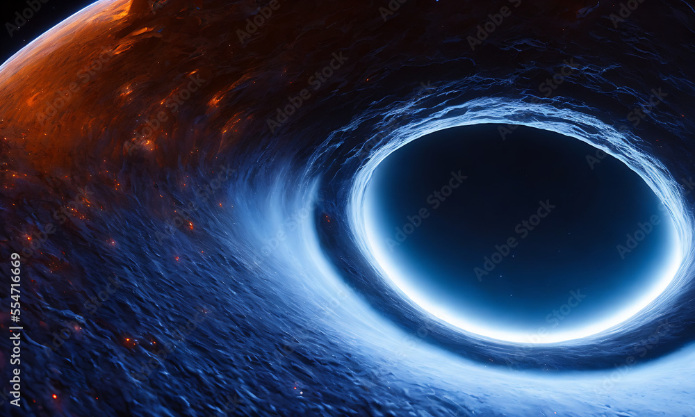 Spatial vortex, AI Generated Stock Illustration | Adobe Stock