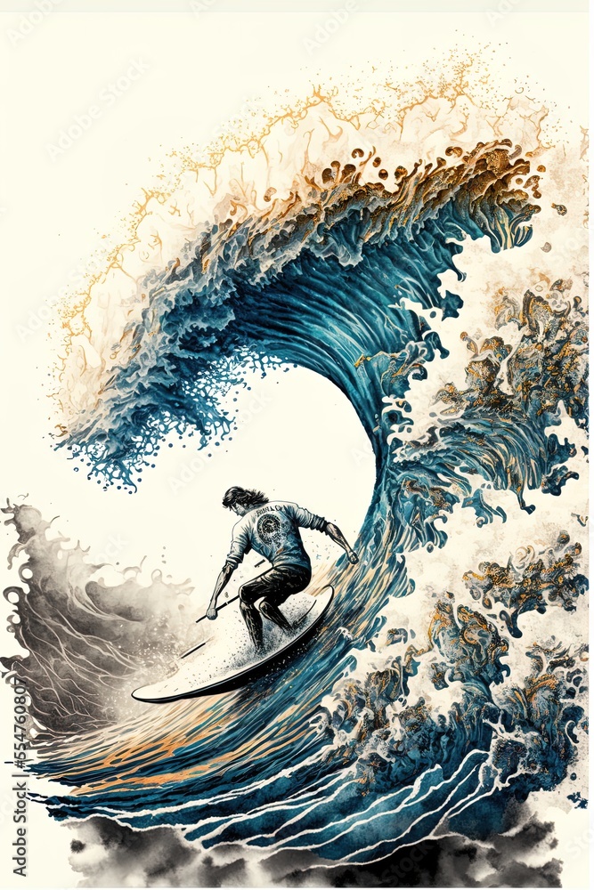 Tsunami Surfing