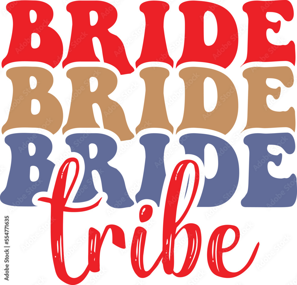 bride tribe SVG Stock Vector | Adobe Stock