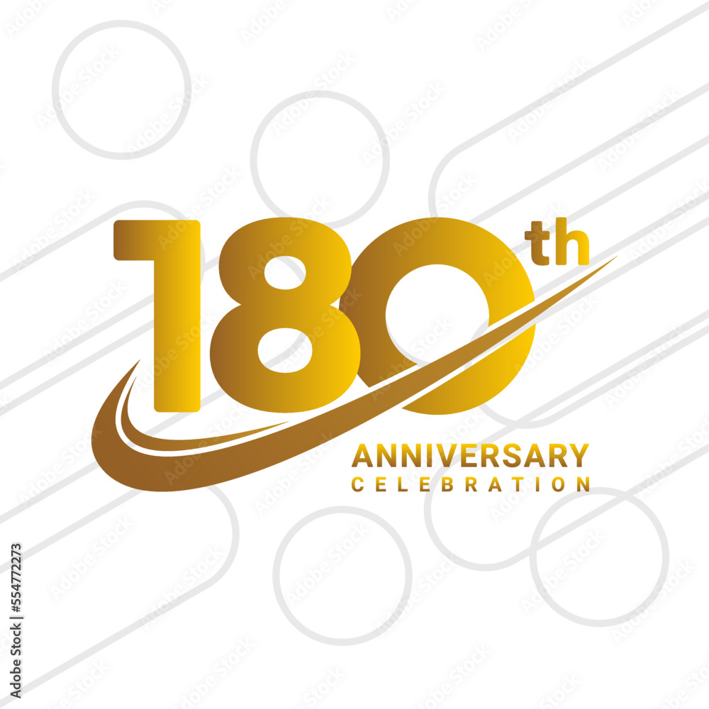 180th Anniversary Celebration. Golden Anniversary Celebration Logo ...