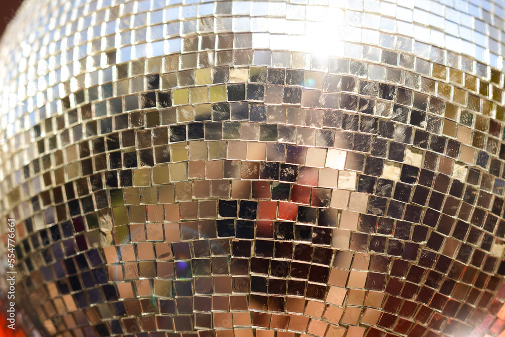mirror disco ball surface texture, mirror square tiles disco ball ...