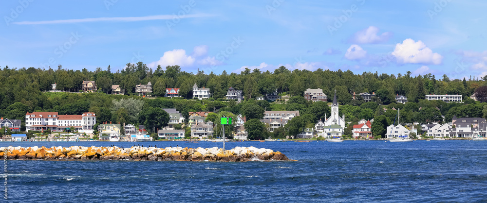 Historic Mackinac Island was listed as a National Historic Landmark in ...