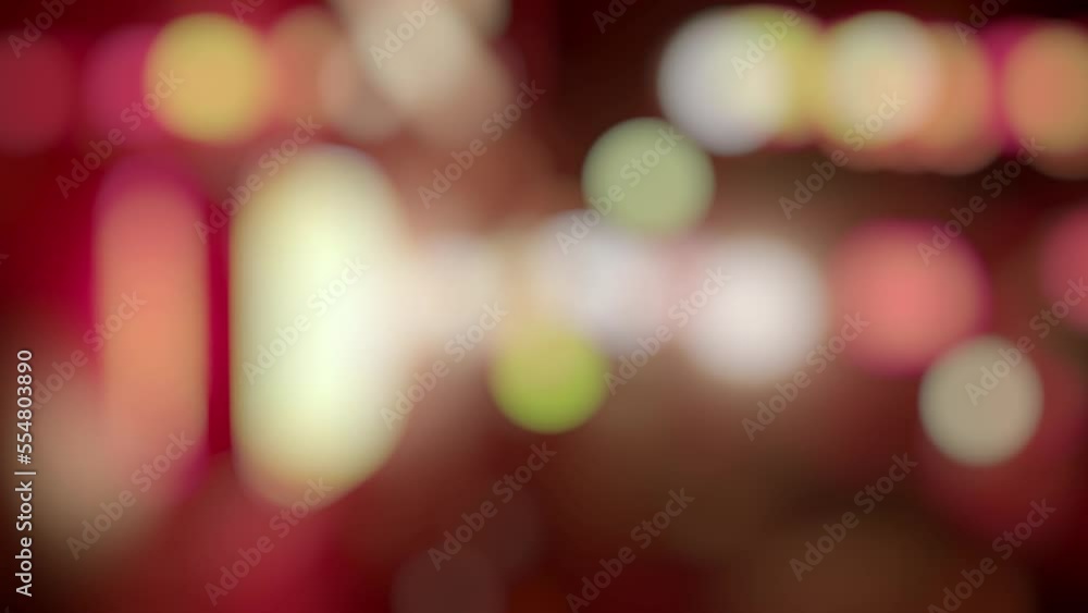 Fire rescue blurred lights background loop. Fire department lens ...