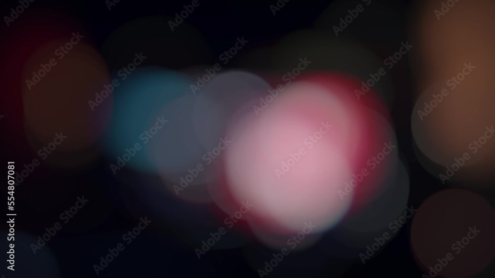 Fire truck night abstract bright defocused background. Fire rescue ...