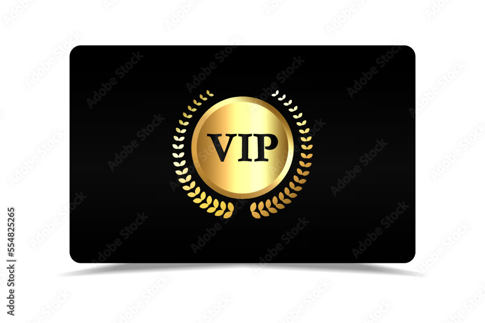 VIP.VIP card.VIP Invitation.Premium card.Luxury template design.Vip gold ticket. Stock Vector ...