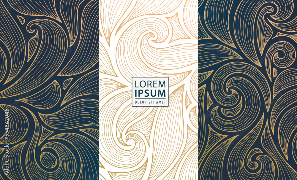 Set of vector collection design elements: labels, frames, wedding ...