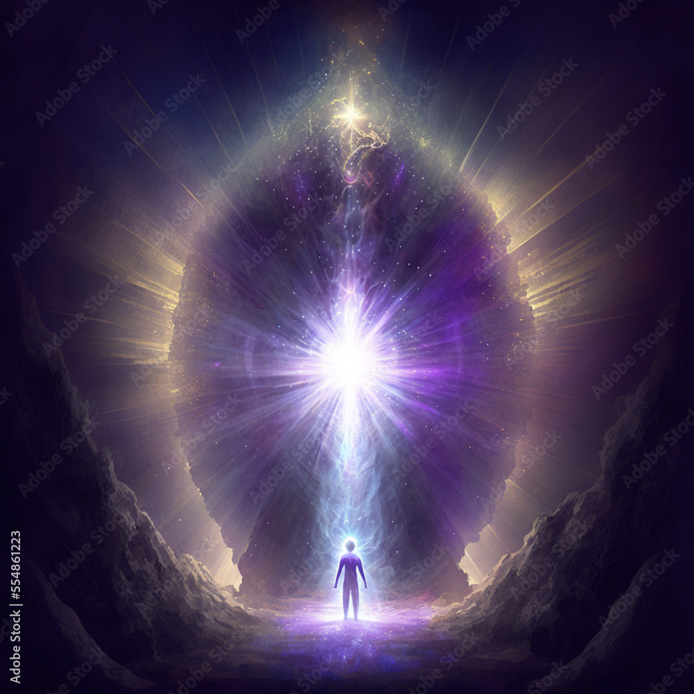 Healing images of awakening, enlightenment and awakening of ...