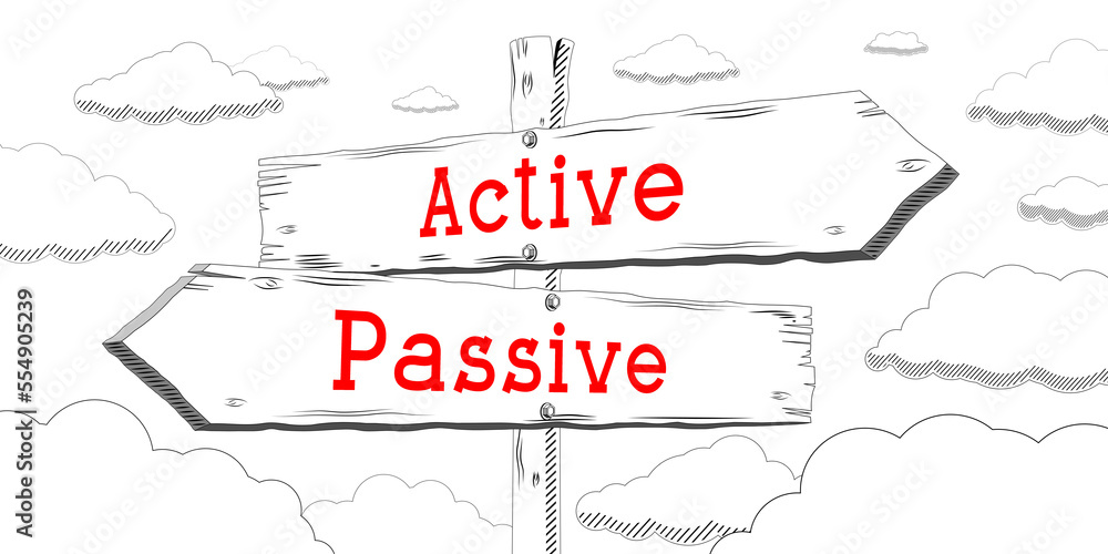 Fototapeta mapa świata dla dzieci Active, passive - outline signpost ... Fototapeta mapa świata dla dzieci Active, passive - outline signpost ...