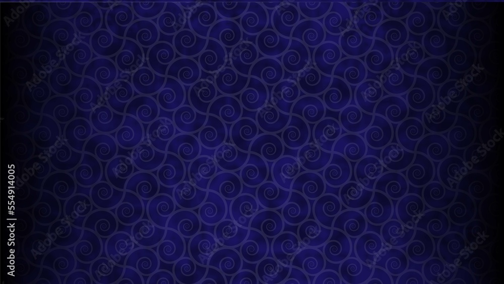 Dark blue background with fabric style pattern overlayed with black ...