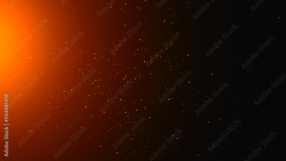 Fire embers particles texture overlays . Sparkle burn effect on ...