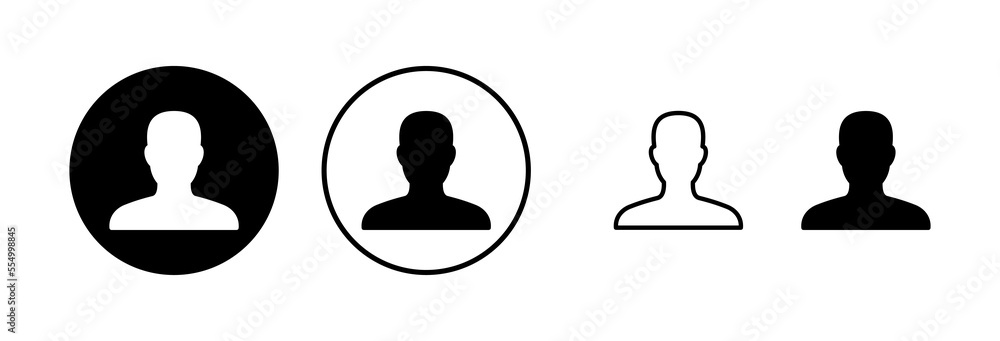 User Icon vector illustration. person sign and symbol. people icon ...