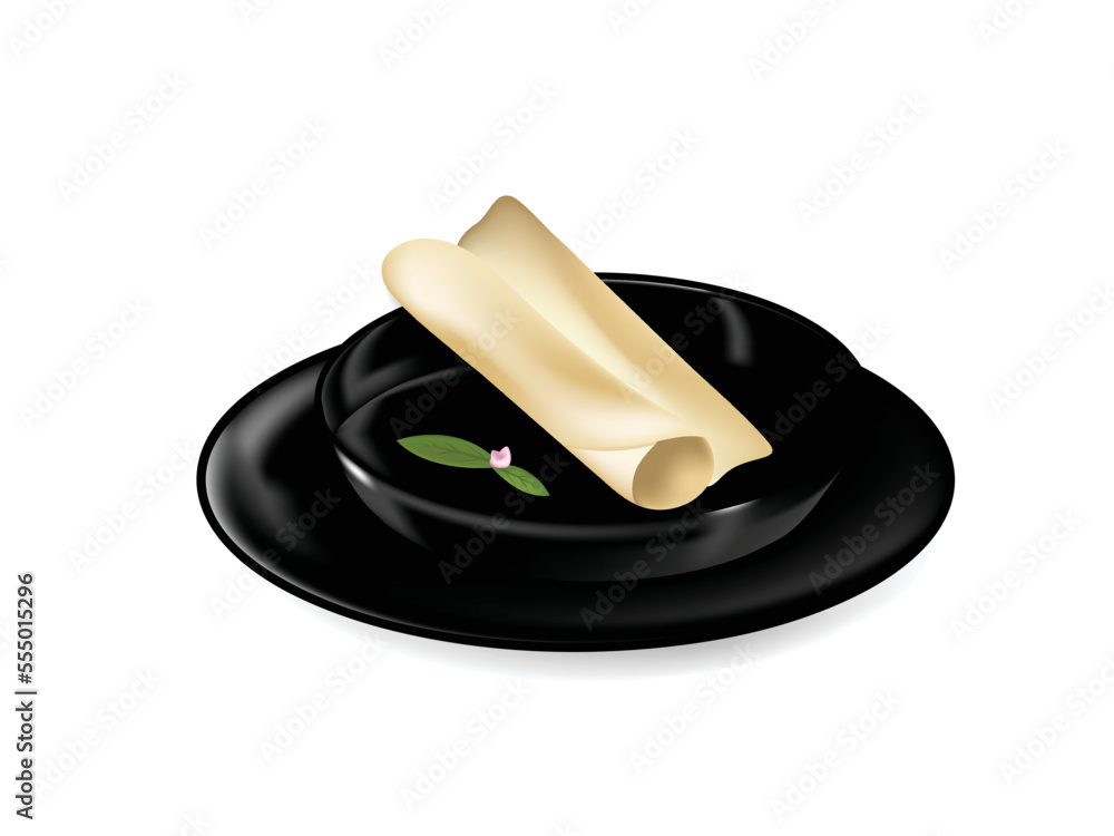 Patishapta pitha traditional food of bangladesh and kolkata Stock ...