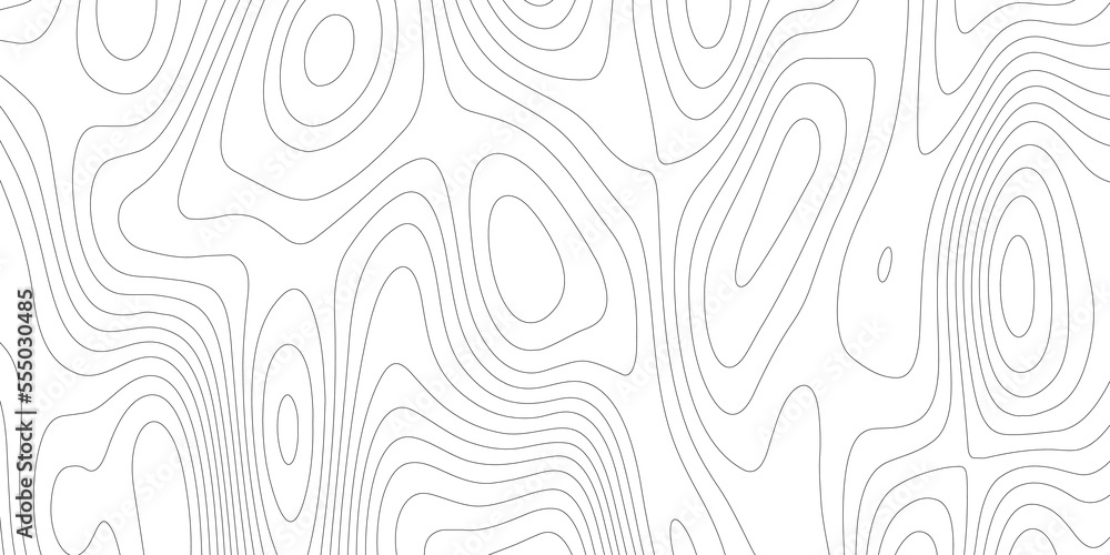 Topographic contour map. Vector cartography illustration. Topography ...