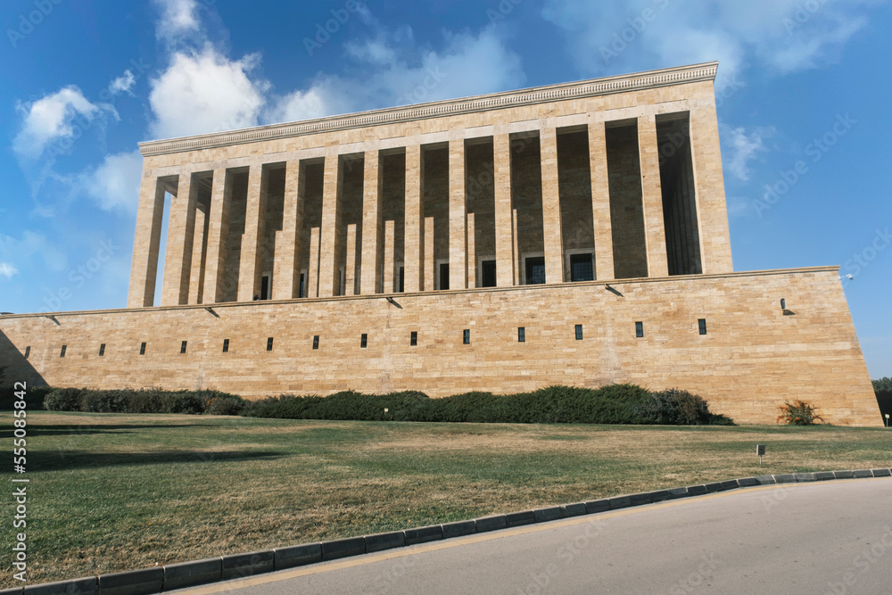 Anıtkabir is a complex located in the ankaya district of Ankara, the ...