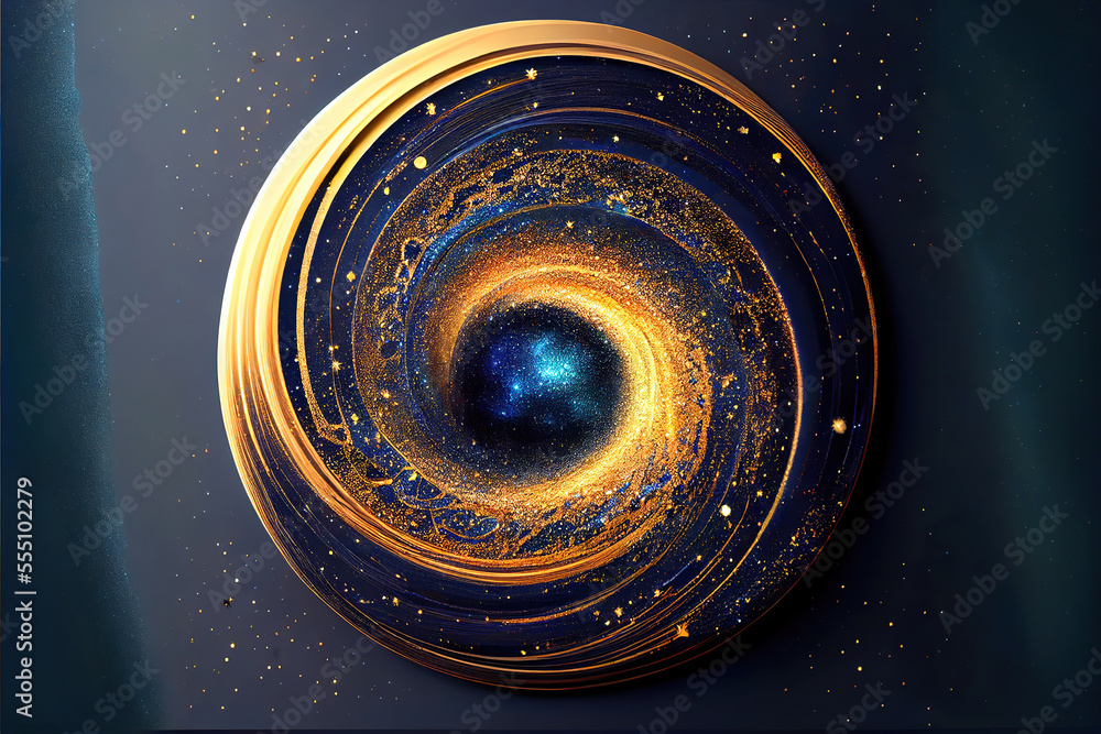 Space Black Hole Portal