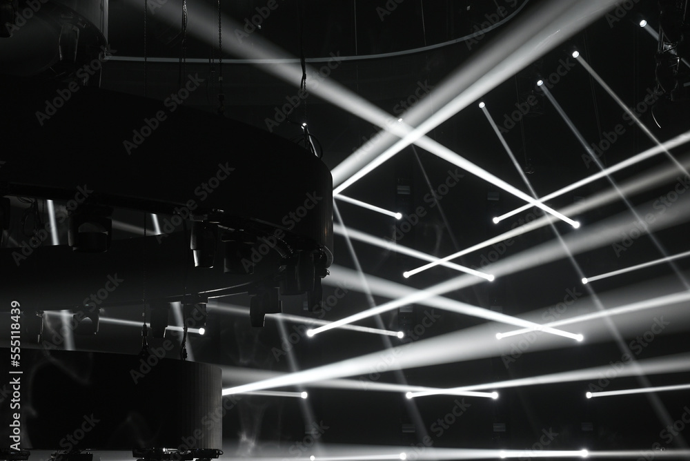 Stage Lights Black And White