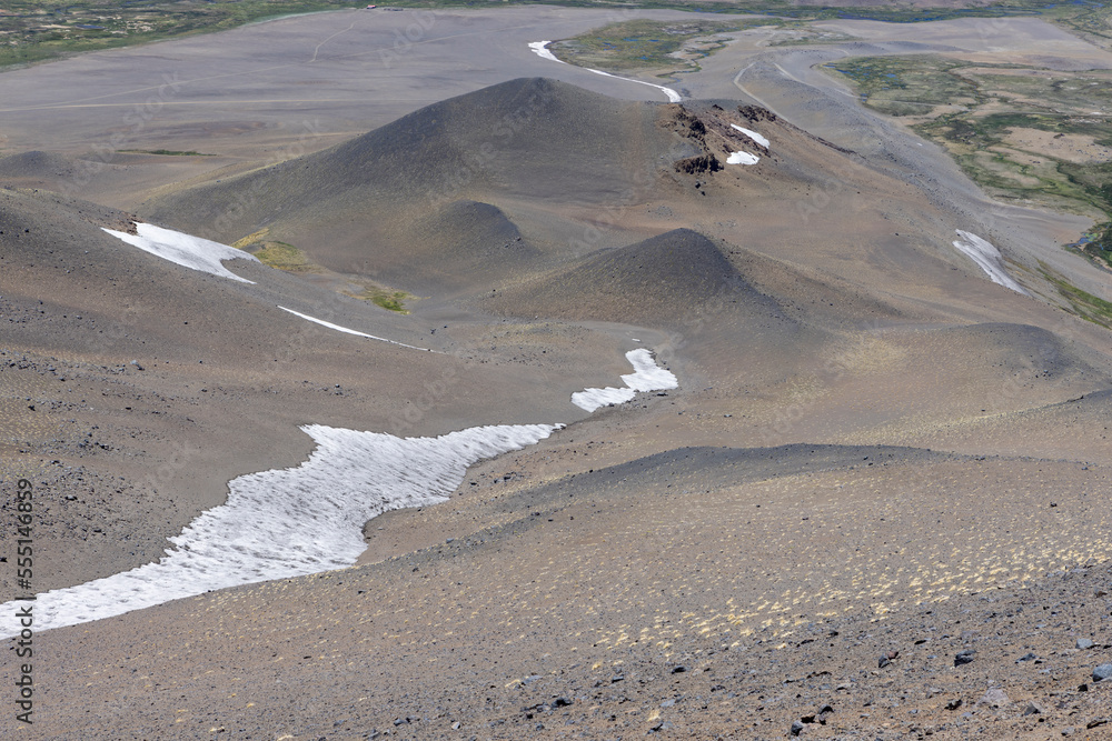 View of the breathtaking landscape at Paso Vergara / Paso del Planchón ...