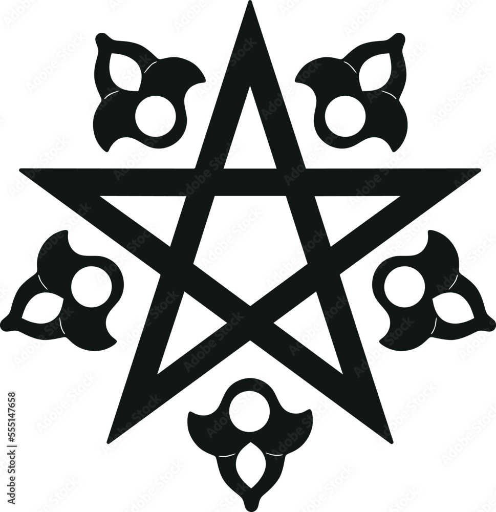 star logo with simbols Stock Vector | Adobe Stock