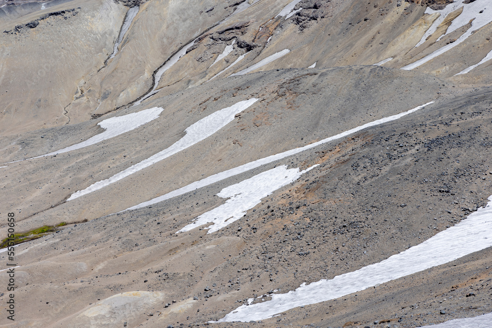 View of the breathtaking landscape at Paso Vergara / Paso del Planchón ...