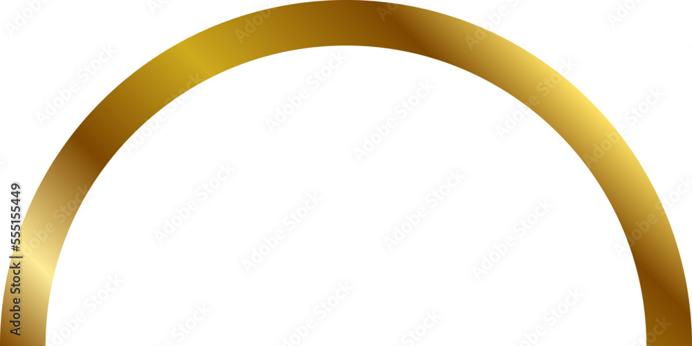 Gold Arch Stock Vector | Adobe Stock