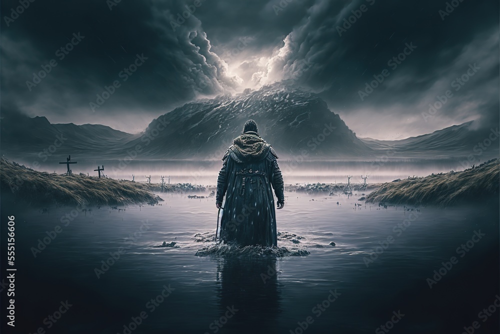 Human Body Soaking In Cold Water Thinking About Life Advanced ...