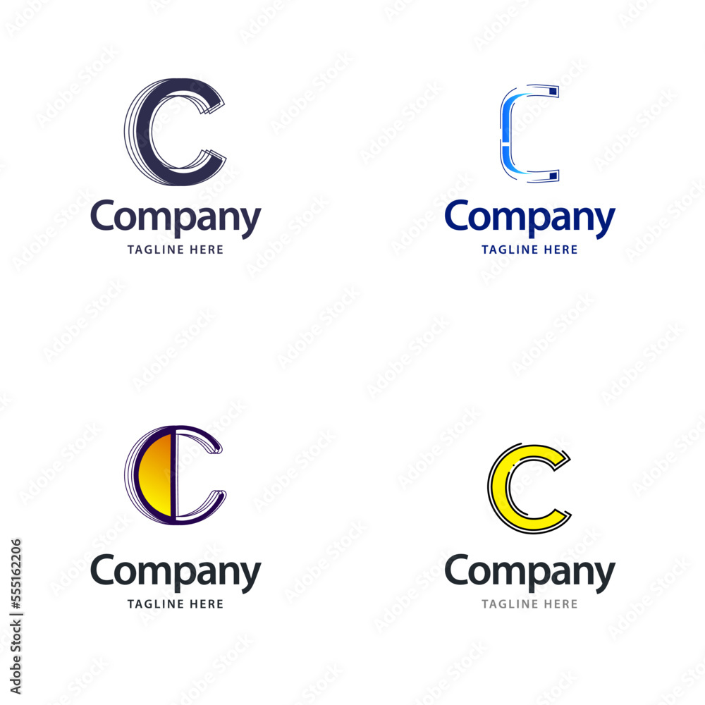 Letter C Big Logo Pack Design Creative Modern logos design for your ...
