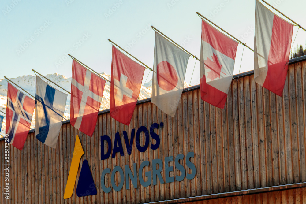 Davos Congress Centre where prestigious annual World Economic Forum ...