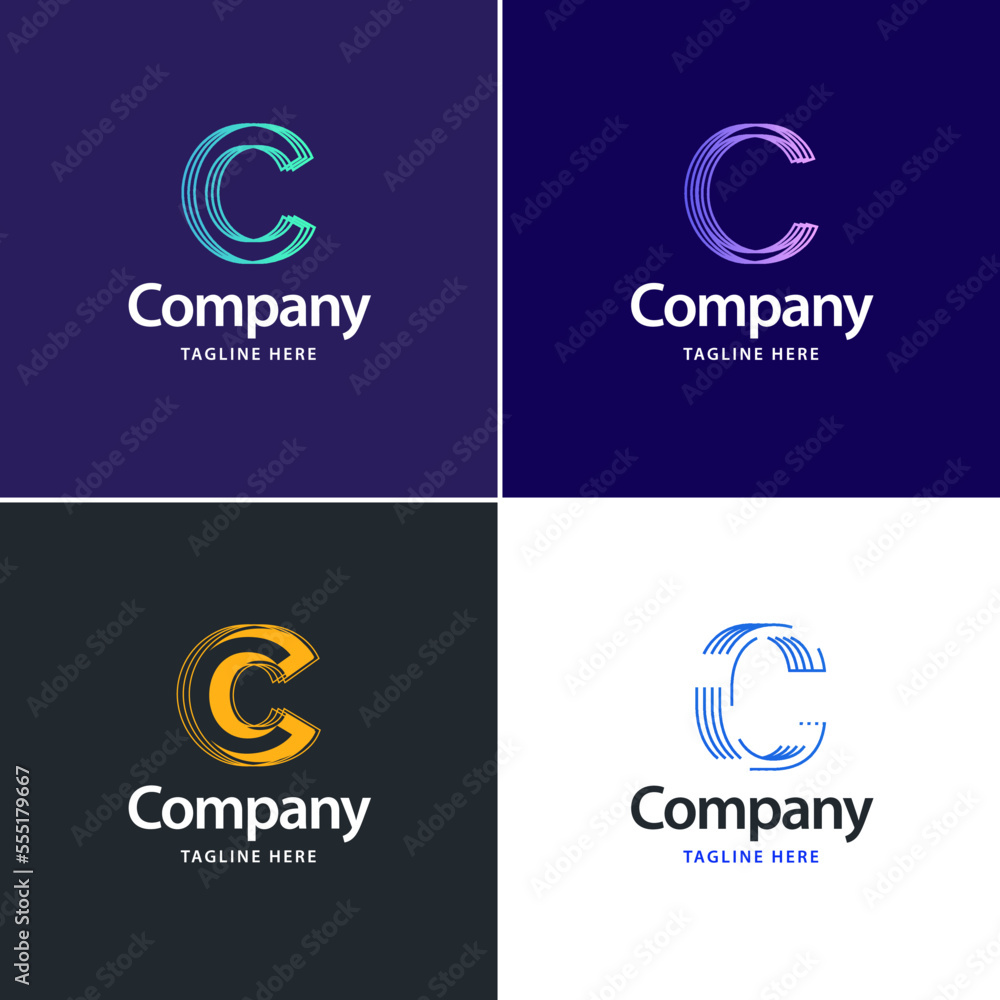 Letter C Big Logo Pack Design Creative Modern logos design for your ...