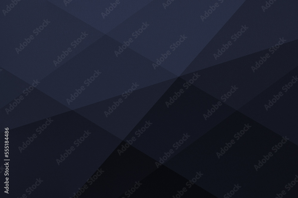 Black blue abstract modern background for design. Geometric shape. Squares, triangles, lines ...