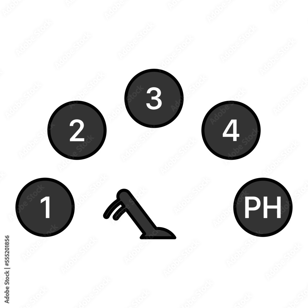 Elevator floor indicator icon. Elevator symbol modern, simple, vector ...