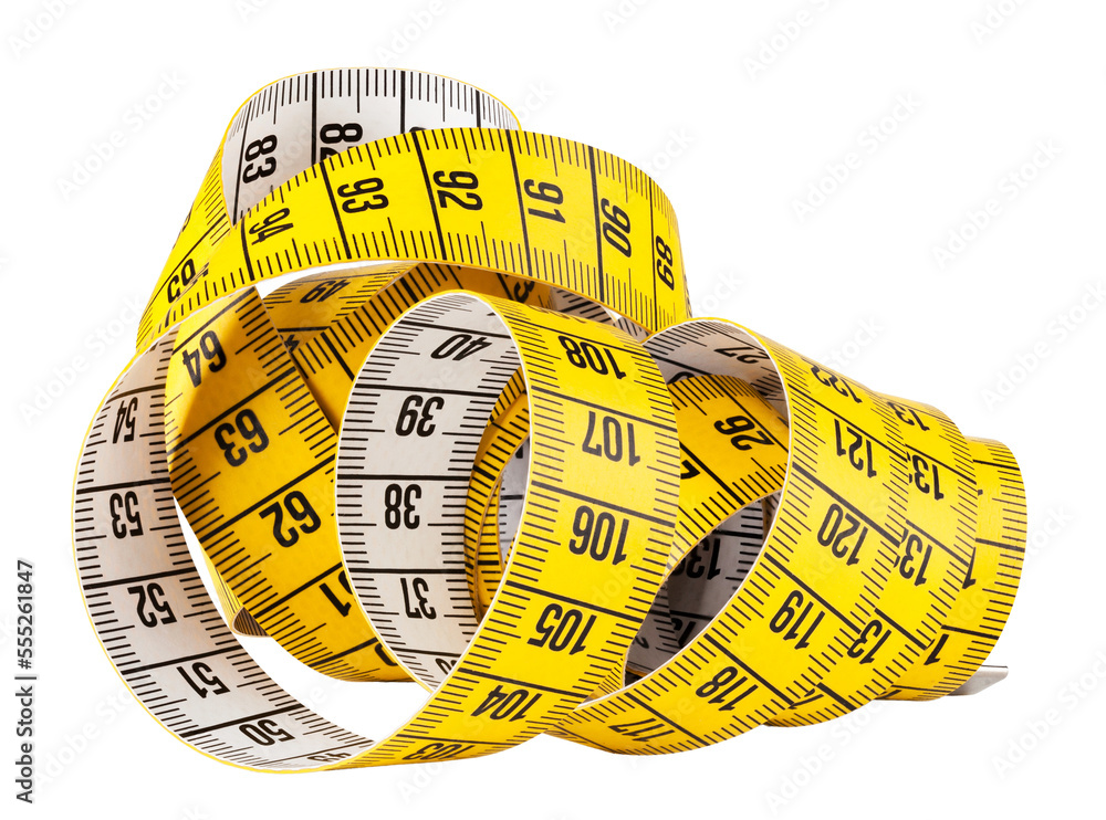 measuring tape on transparent background. png file Stock Photo | Adobe ...