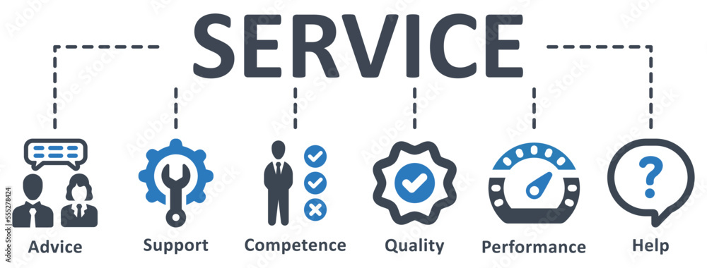 Service icon - vector illustration . service, advice, experience ...