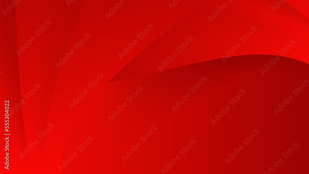 Abstract red background. Geometric shapes. Digital modern tech ...