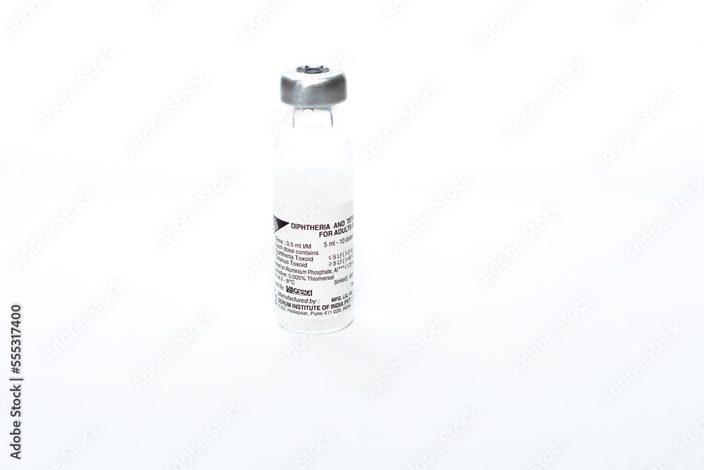 Cairo Egypt December 13 2022 Diphtheria Tetanus Vaccine For Intramuscular Injection In The