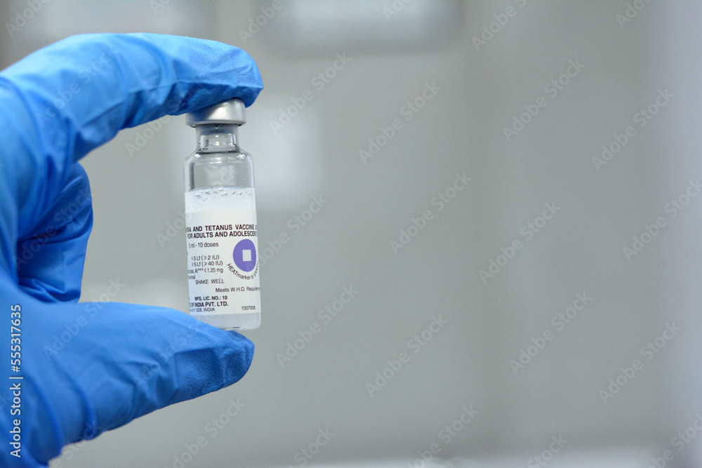 Cairo, Egypt, December 13 2022: Diphtheria Tetanus Vaccine for ...