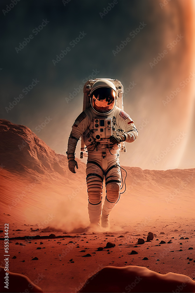 First Man On Mars