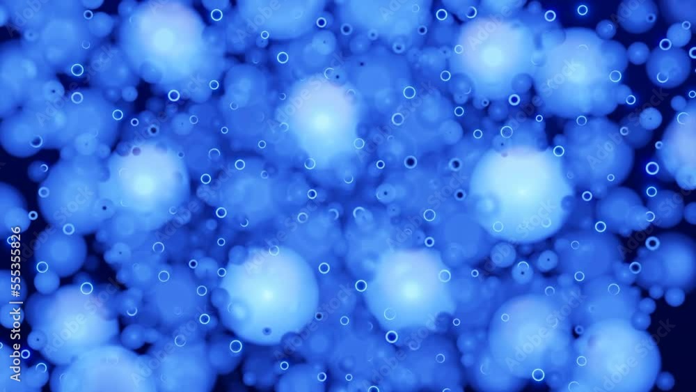 Rotating flow of 3d molecules. Design. Formation of biological ...