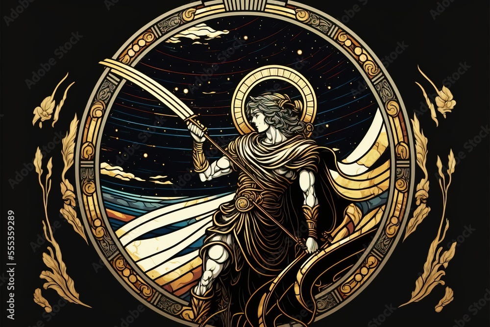 4K resolution or higher, Saturn the fearsome, majestic fearsome god ...